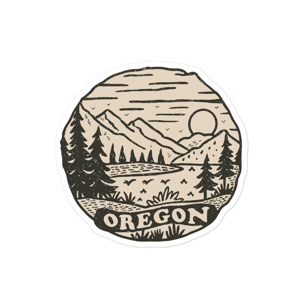 Eco Oregon Sticker - That Oregon Life