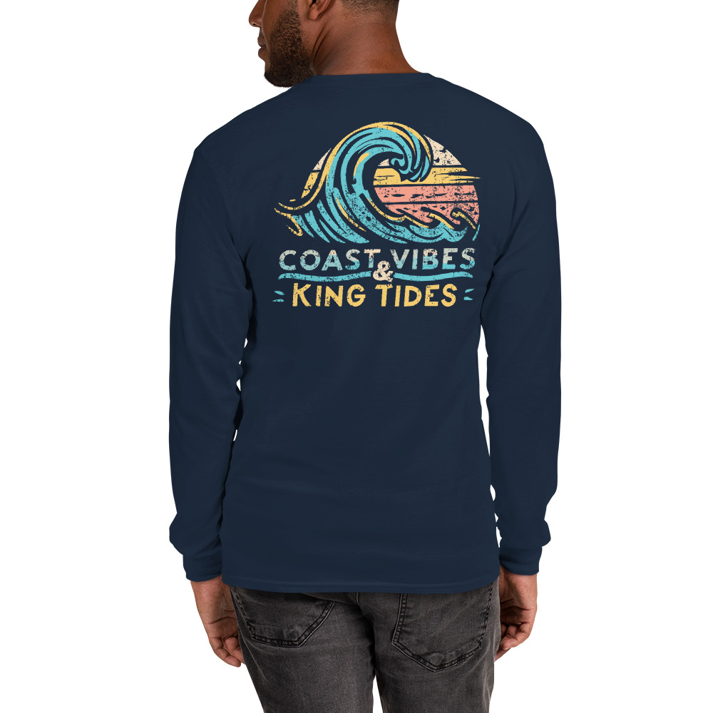 King Tides Long Sleeve Shirt - That Oregon Life